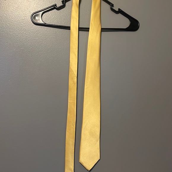 croft & barrow | Accessories | Men Croft Barrow Gold Tie | Poshmark
